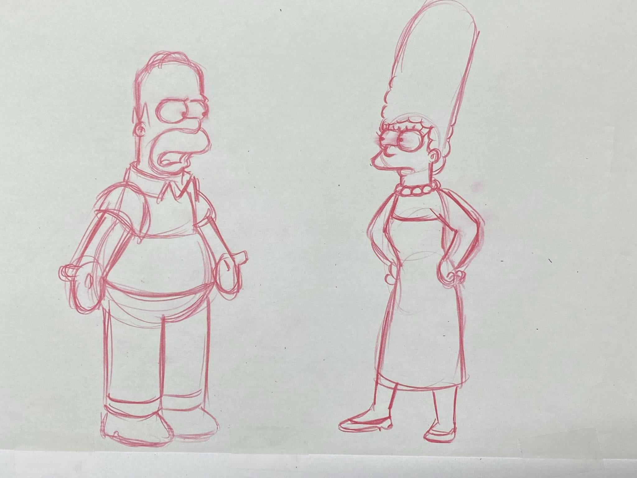Marge Simpson Drawing